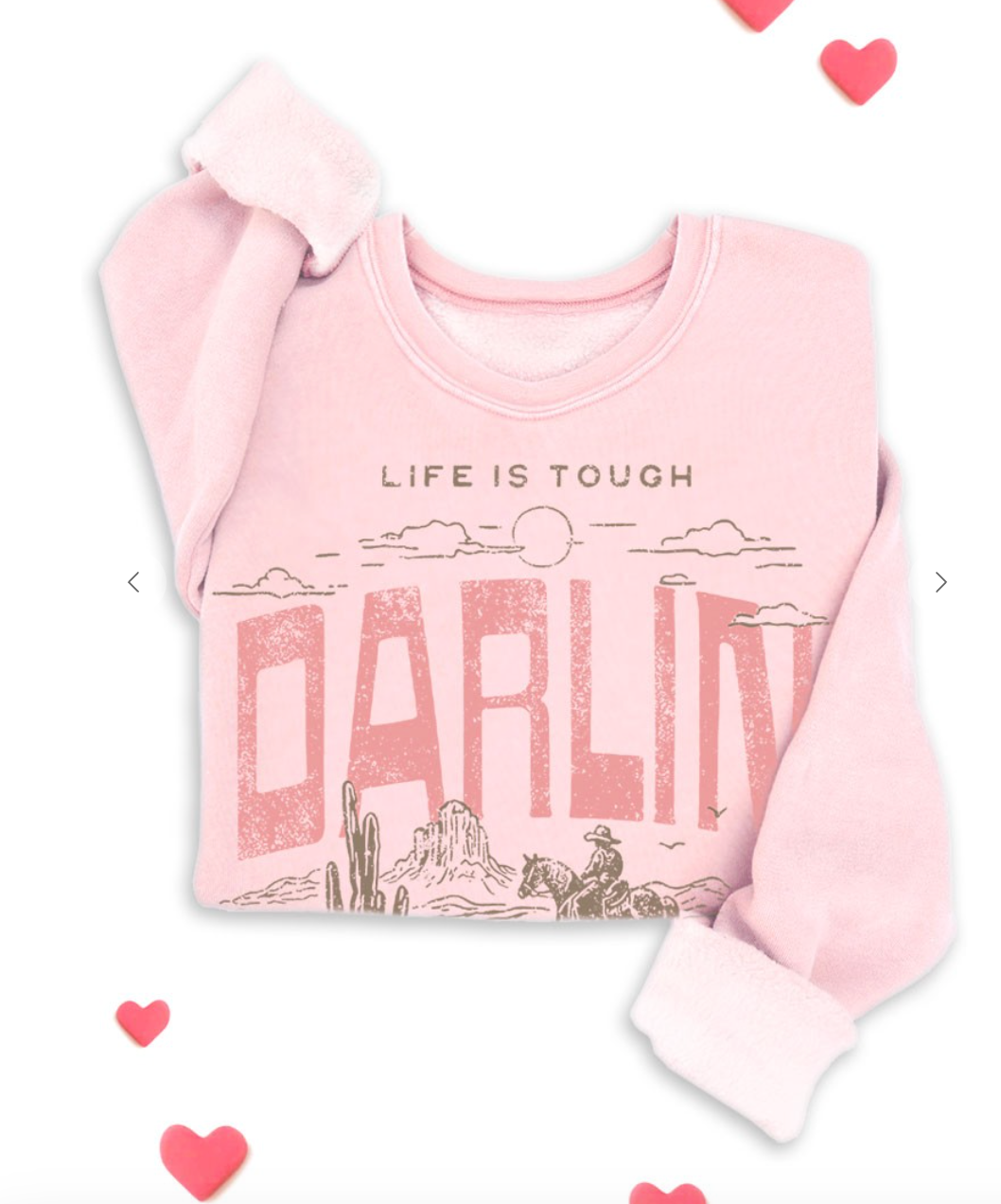 Darlin Graphic Sweatshirt – Darlin' Webb